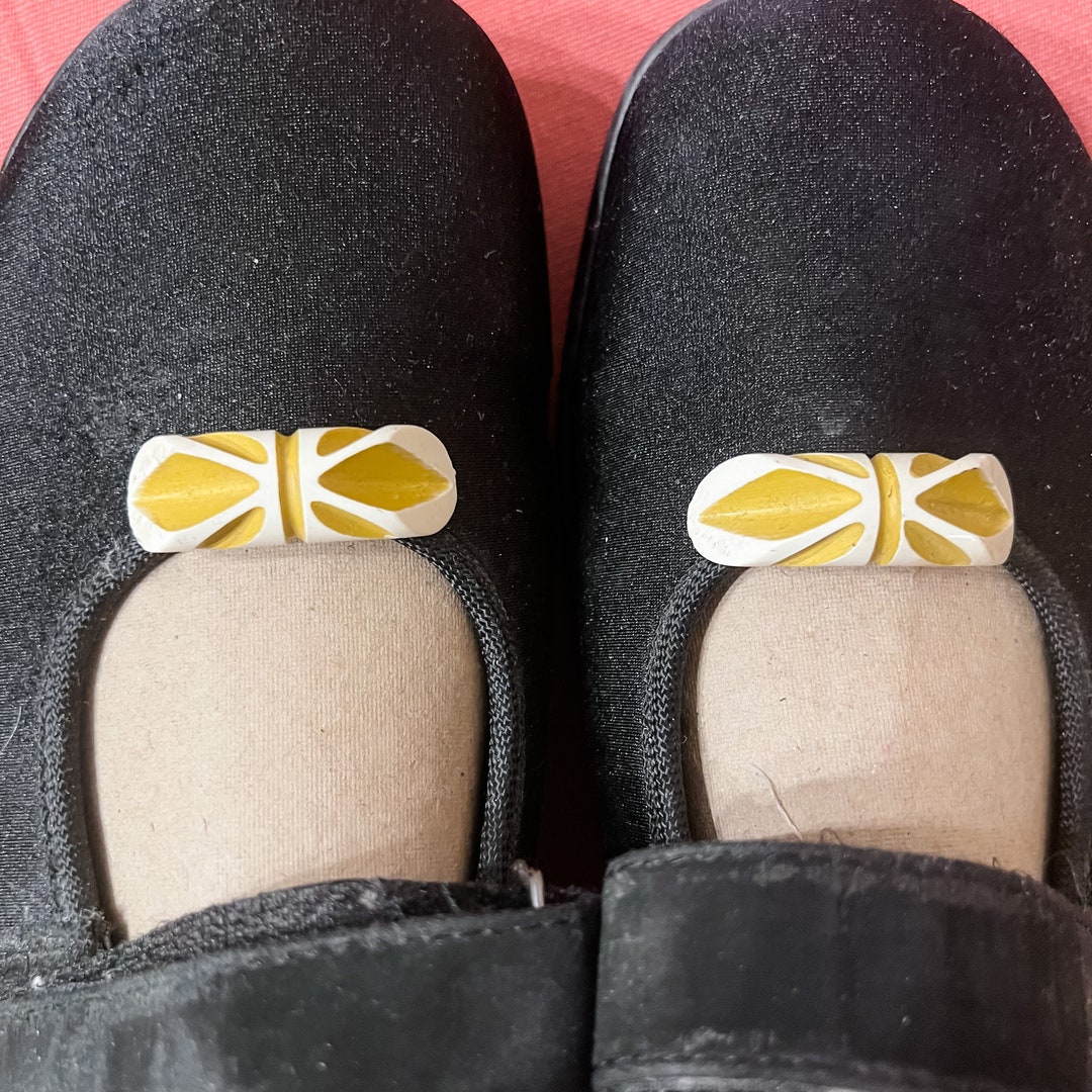 1940s Molded Plastic Shoe Clips - Etsy