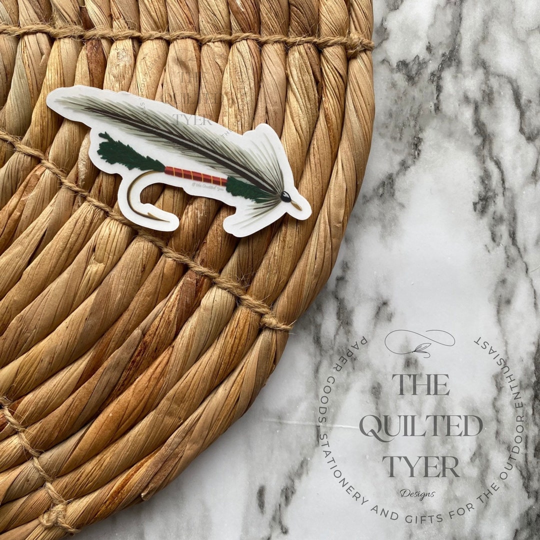 Spruce Streamer Clear Sticker Streamer Fly Fishing - Etsy