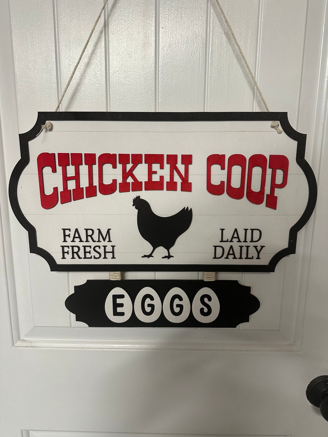 Custom Chicken Coop Sign, Hen House, Chicken Sign, Coop Sign, Farmhouse ...
