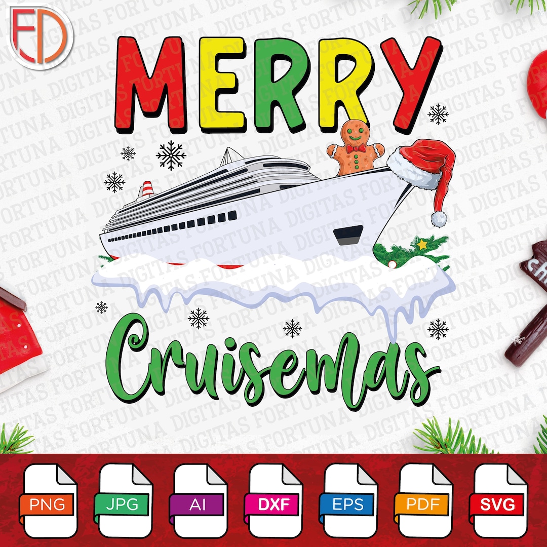 Christmas Cruise PNG | Marry Cruisemas | Funny Xmas Cruising Lover Gift ...
