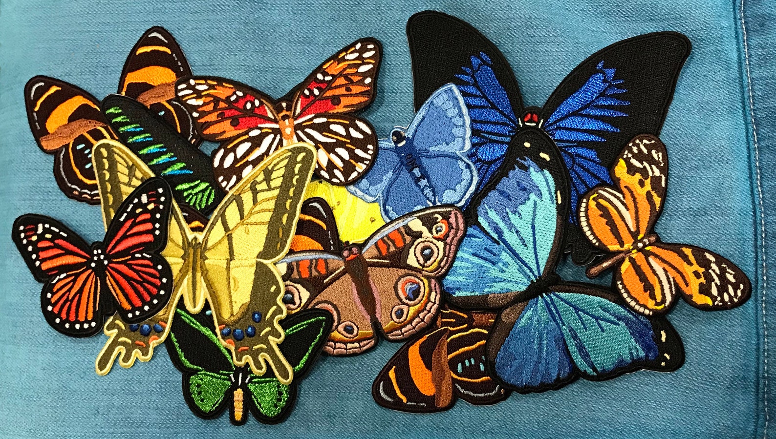 Blue Emperor Butterfly - Etsy