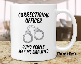 Correctional Officer Gift. Correctional Officer Mug. Jailer Gift ...