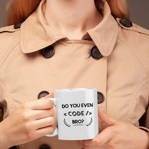 Computer Programmer Gifts. Do You Even Code Bro. Nerdy Programming ...