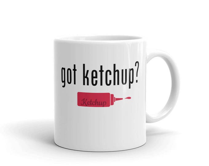 Scared Ketchup 11oz Ceramic Covfefe Mug - Etsy