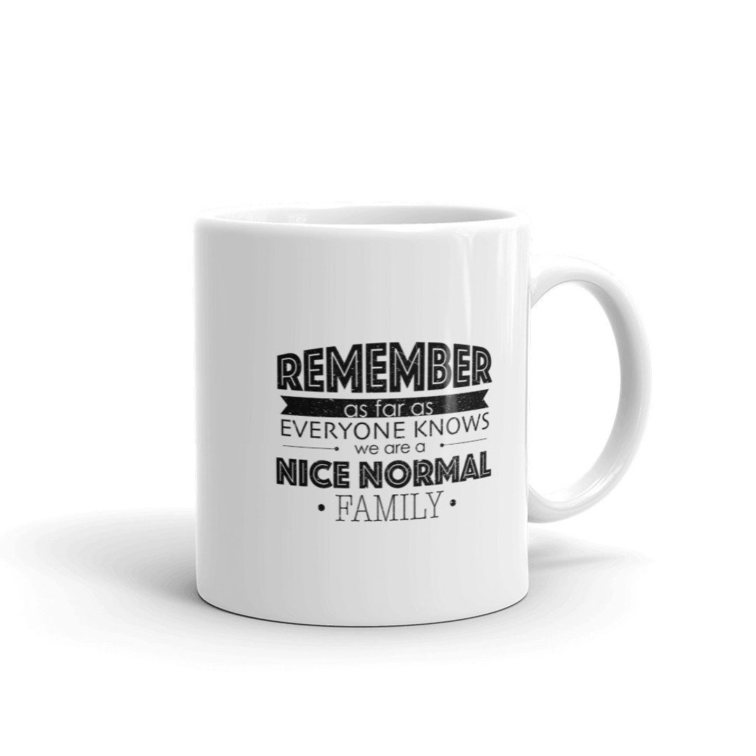Normal Family Coffee Mug: Funny Novelty Gift - Etsy