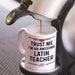 Funny Latin Teacher Gifts. 11 Oz Ceramic Coffee Mug for Latin - Etsy