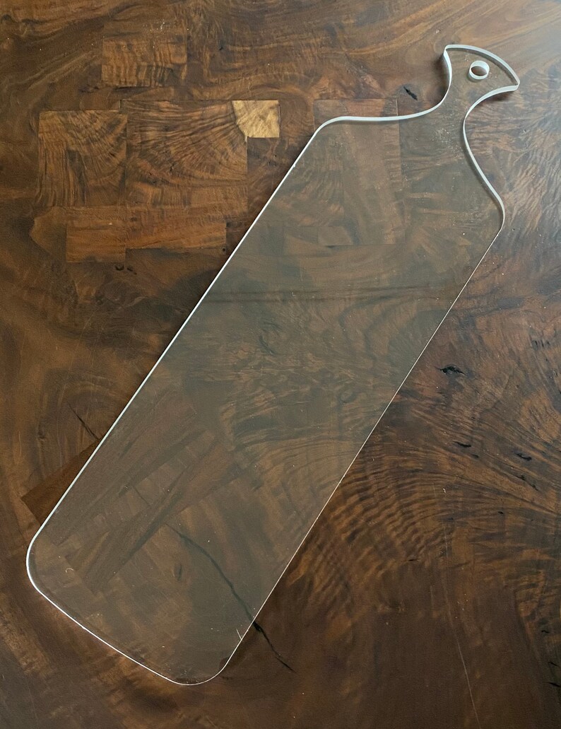 MDF Acrylic Cutting Board Template Type 2 19 X 6 Etsy