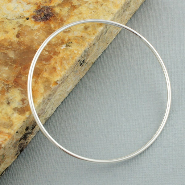 Sterling Silver Bangle - Etsy