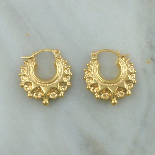 Creole Earrings - Etsy
