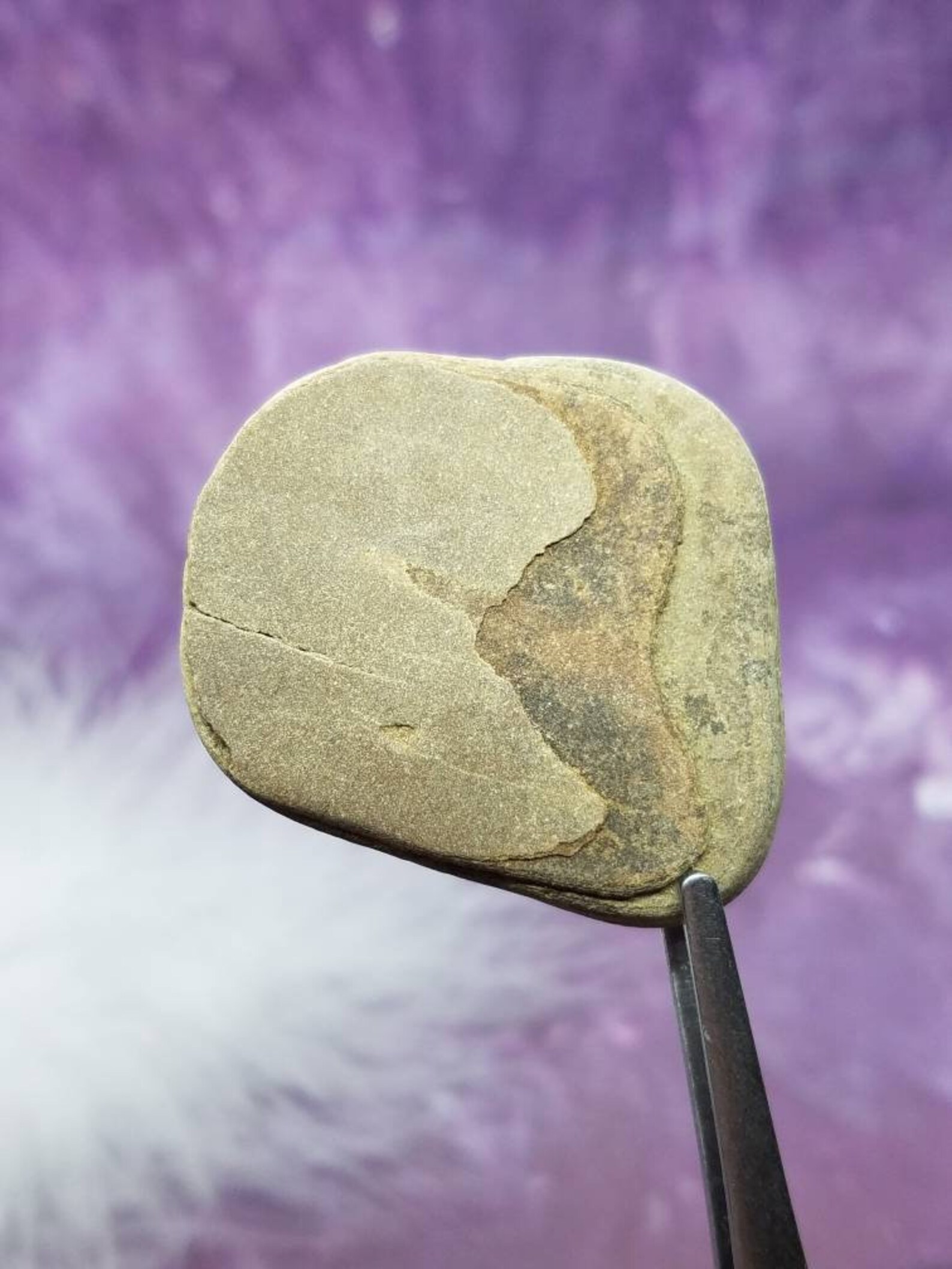 Ms. Pac-man Rock With Face Beach Stone With Face Beach Rock | Etsy