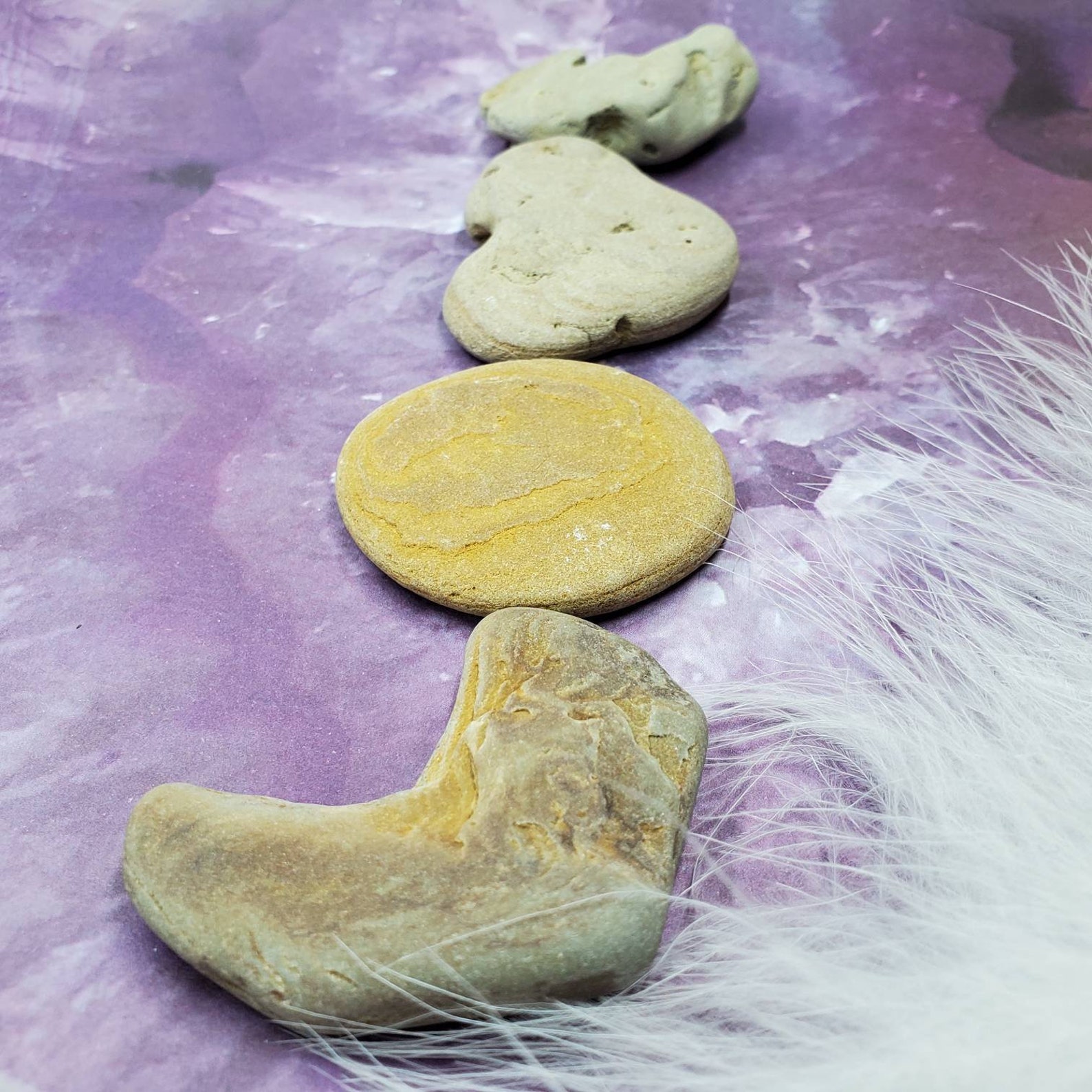 4 Letter Shaped Beach Rocks Spelling the Word LOVE Pebble Art - Etsy