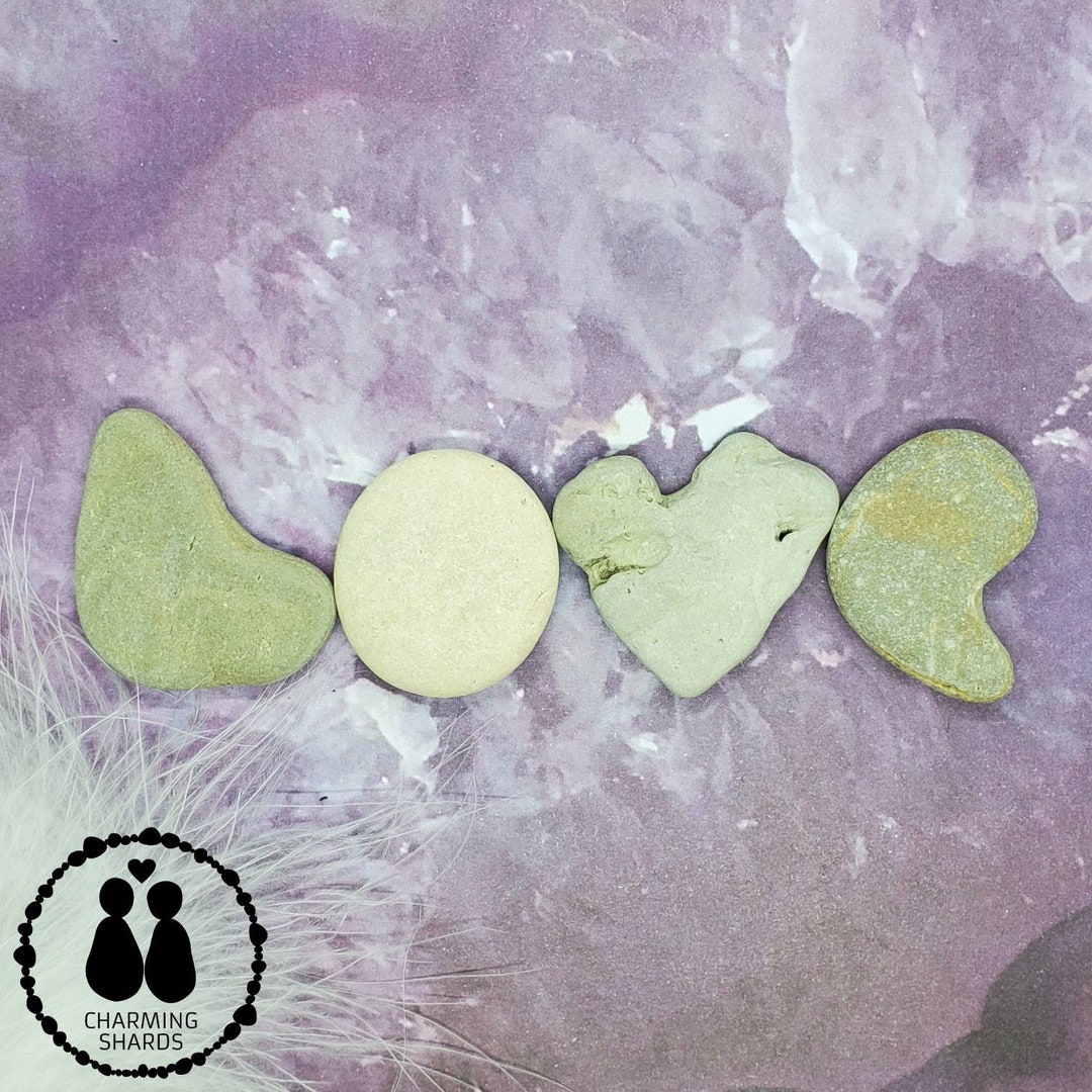 4 Letter Shaped Beach Rocks Spelling the Word LOVE Pebble Art Gift ...