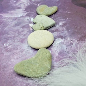 4 Letter Shaped Beach Rocks Spelling the Word LOVE Pebble Art Gift ...