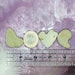 4 Letter Shaped Beach Rocks Spelling the Word LOVE Pebble Art Gift ...