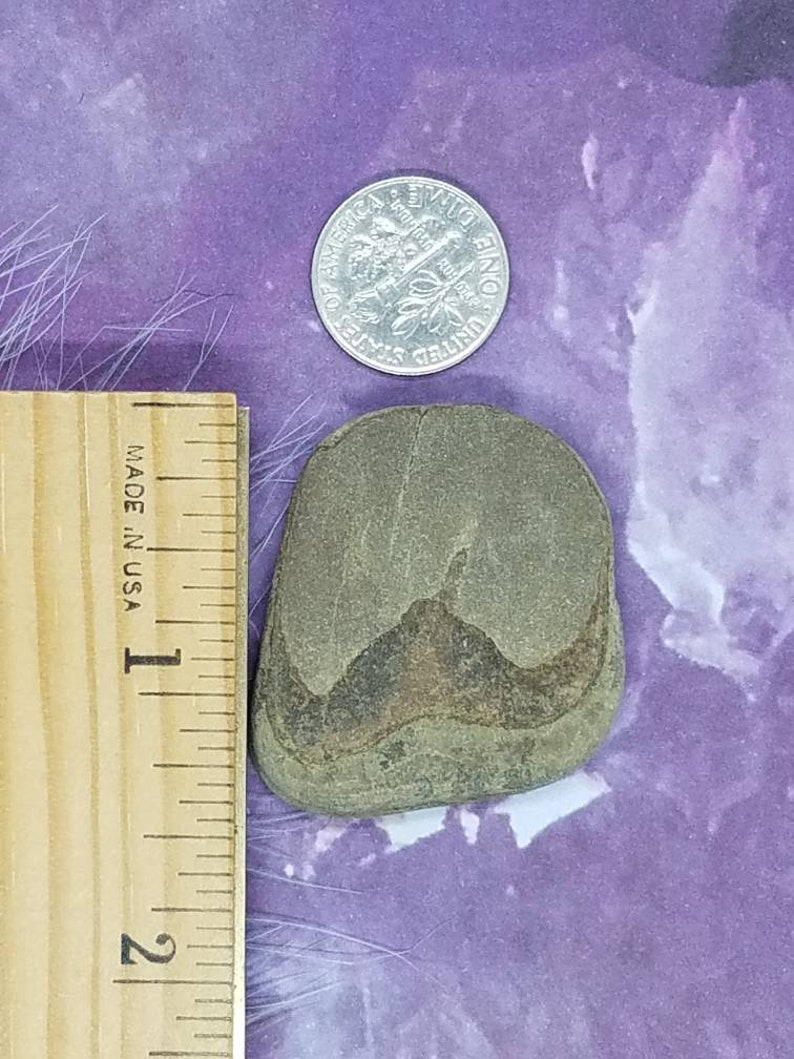 Ms. Pac-man Rock With Face Beach Stone With Face Beach Rock | Etsy