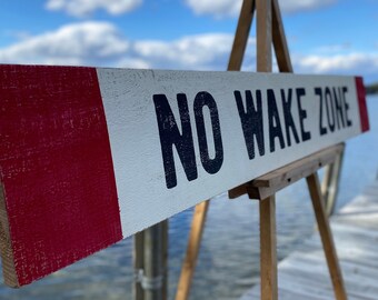 Large No Wake Sign - Etsy