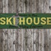 Large Custom Ski House Sign - Etsy