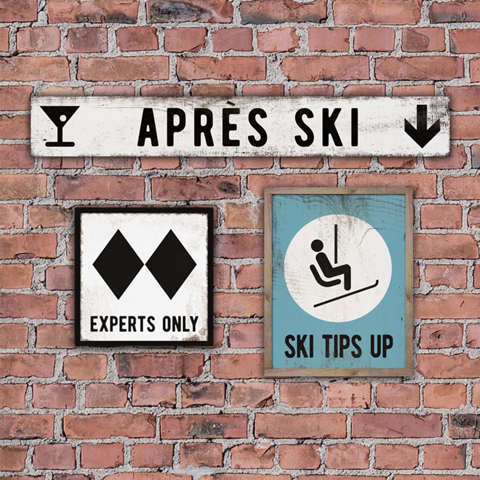 Après Ski Wood Sign Ski House Décor Bar Sign Hand Painted - Etsy