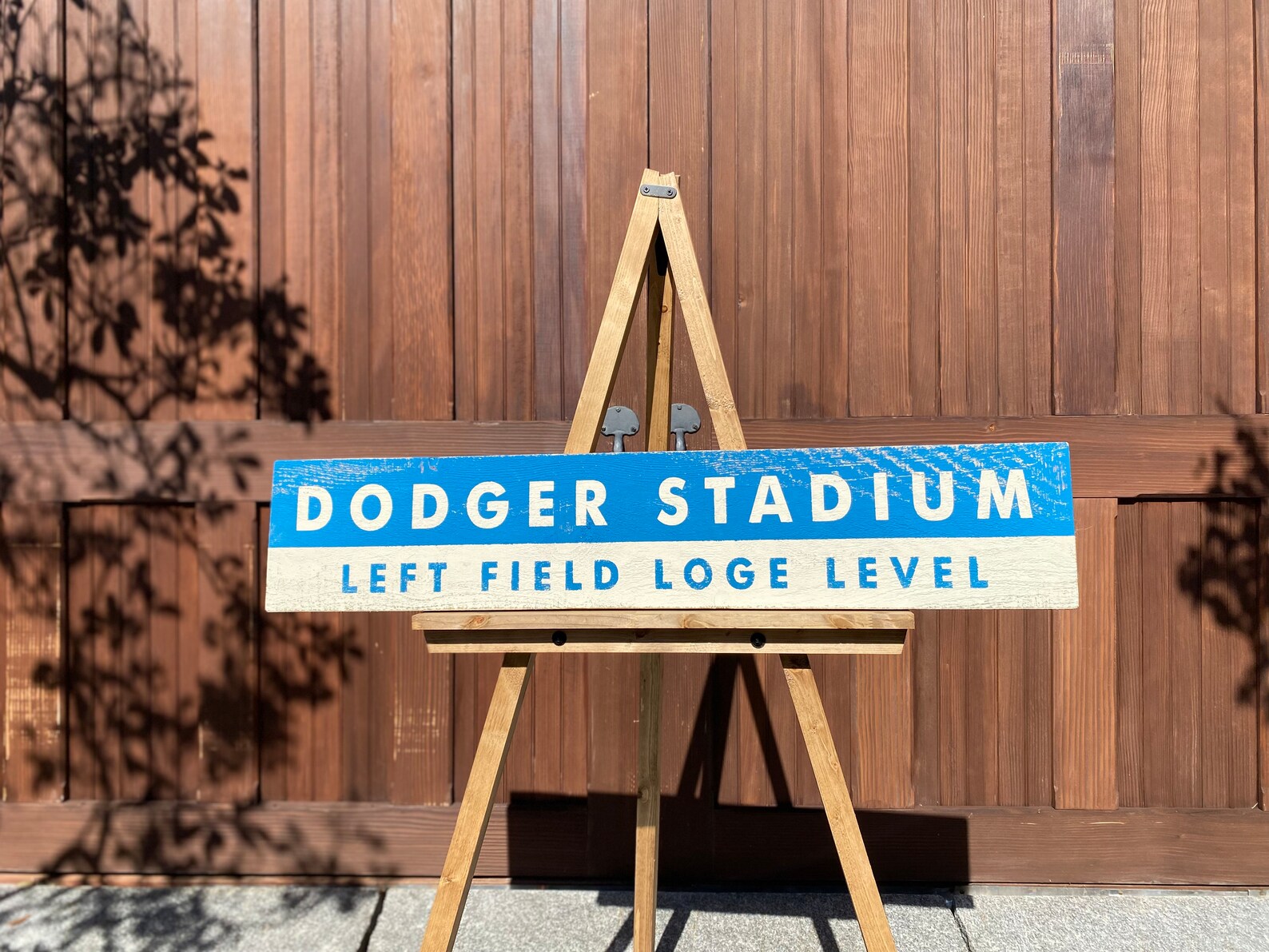 Large Dodger Stadium Wood Sign - Etsy