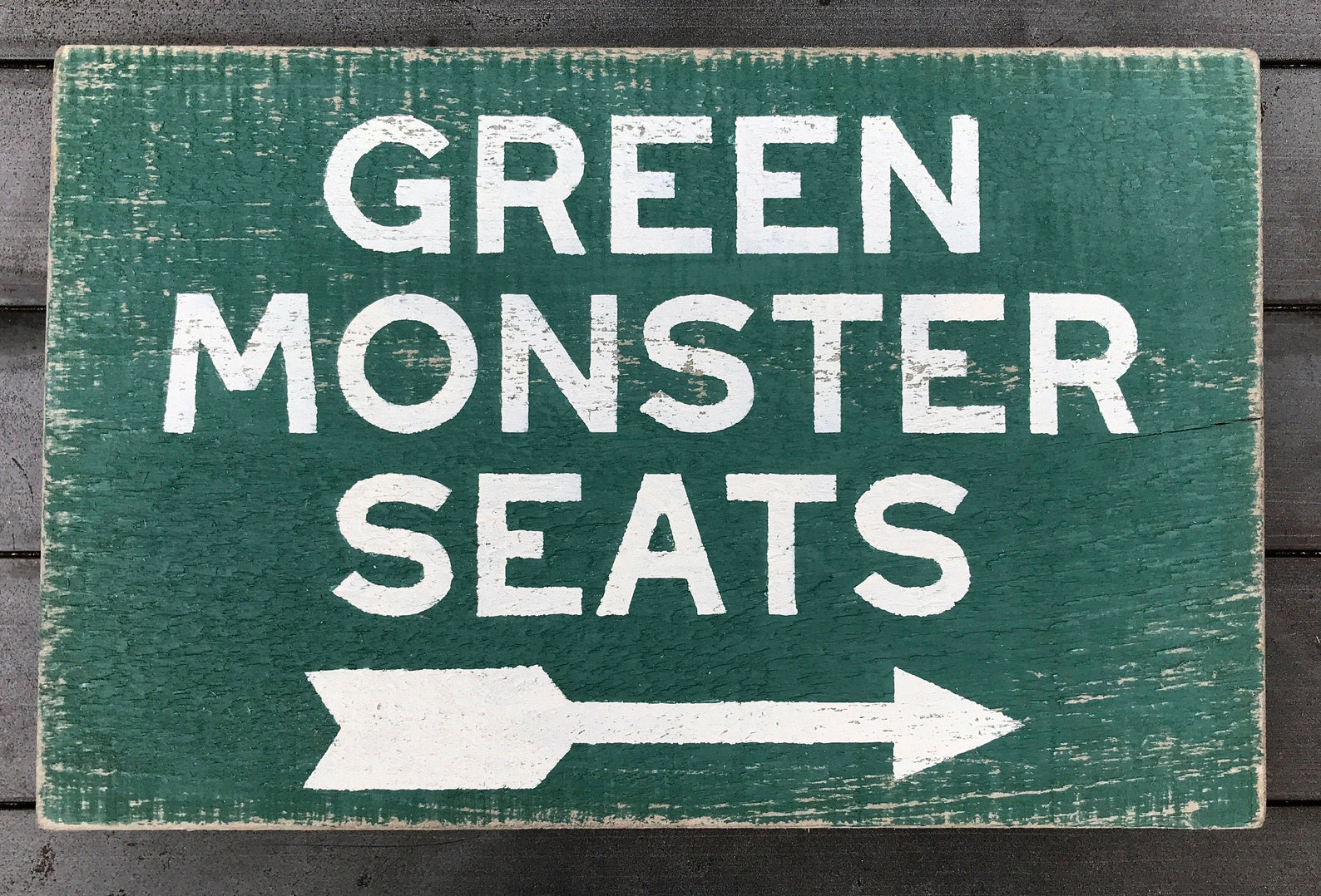 Green Monster Wood Sign, Boston Sign, Boys Room Art, Baseball Décor - Etsy