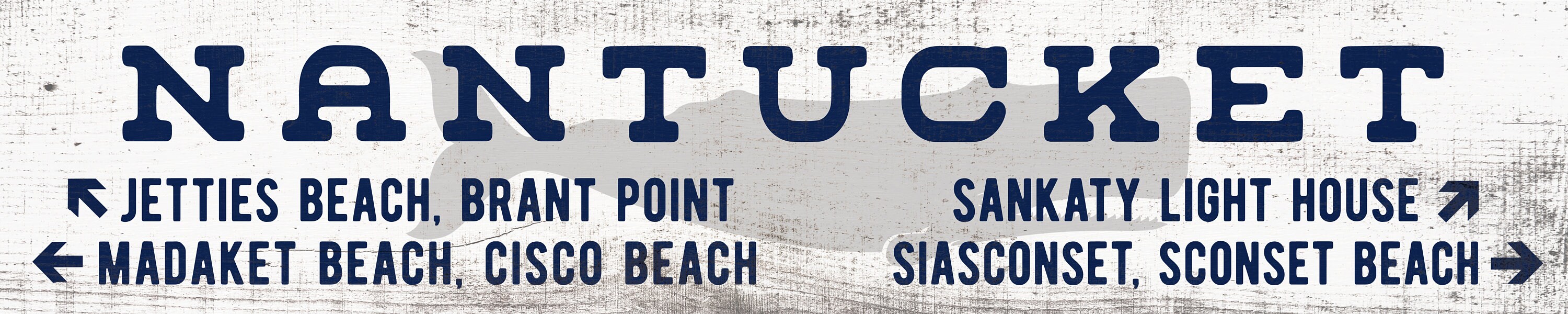 Nantucket Rustic Wood Sign Hand Painted Cape Code Sign - Etsy