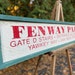 Large Fenway Park Wood Sign - Etsy