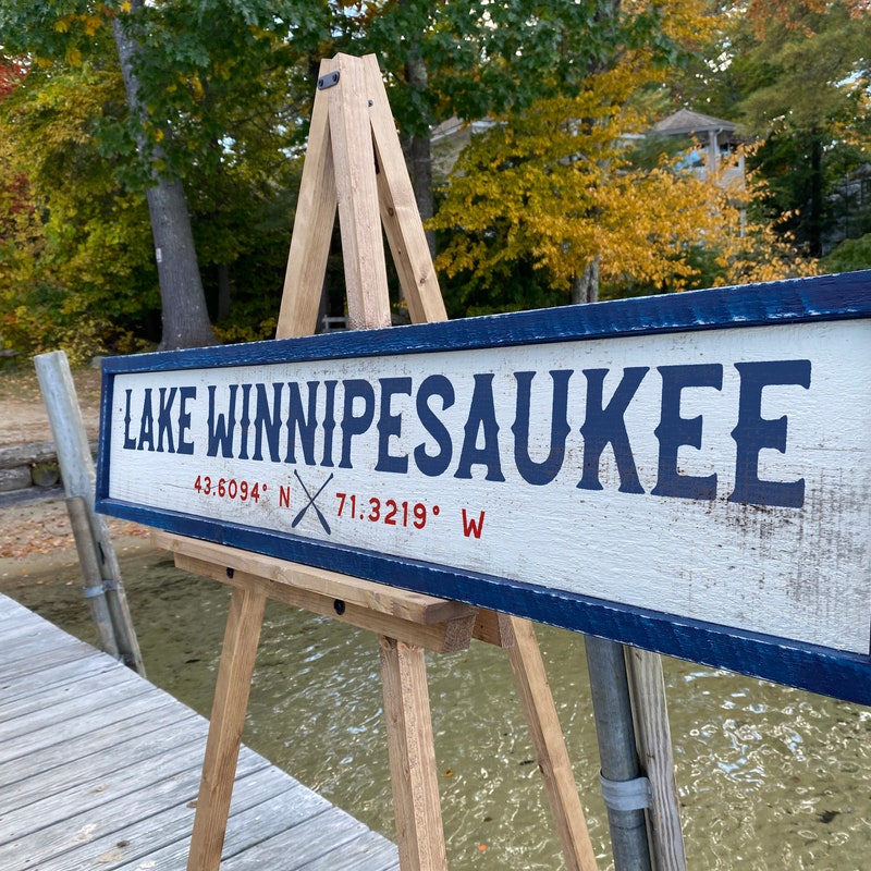 Custom Lake House Sign - Etsy