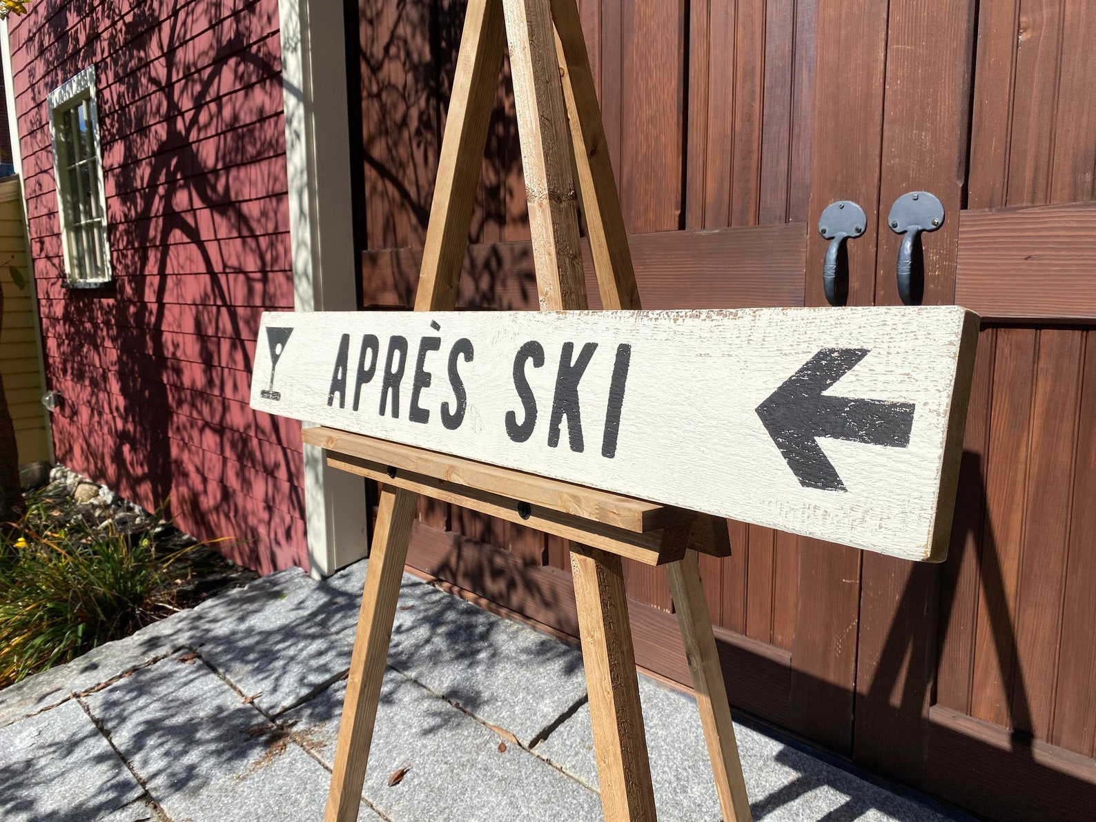 Après Ski Wood Sign Ski House Décor Bar Sign Hand Painted - Etsy