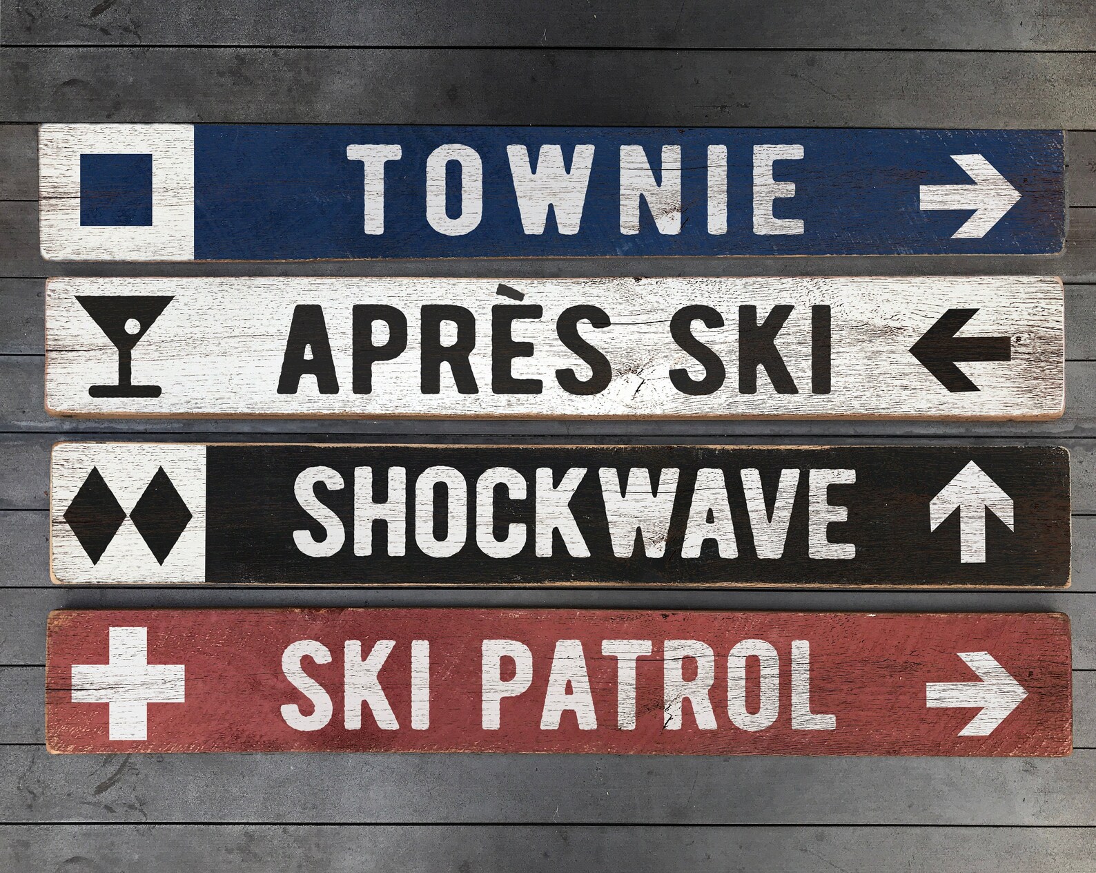 Custom Ski Trail Signs - Etsy