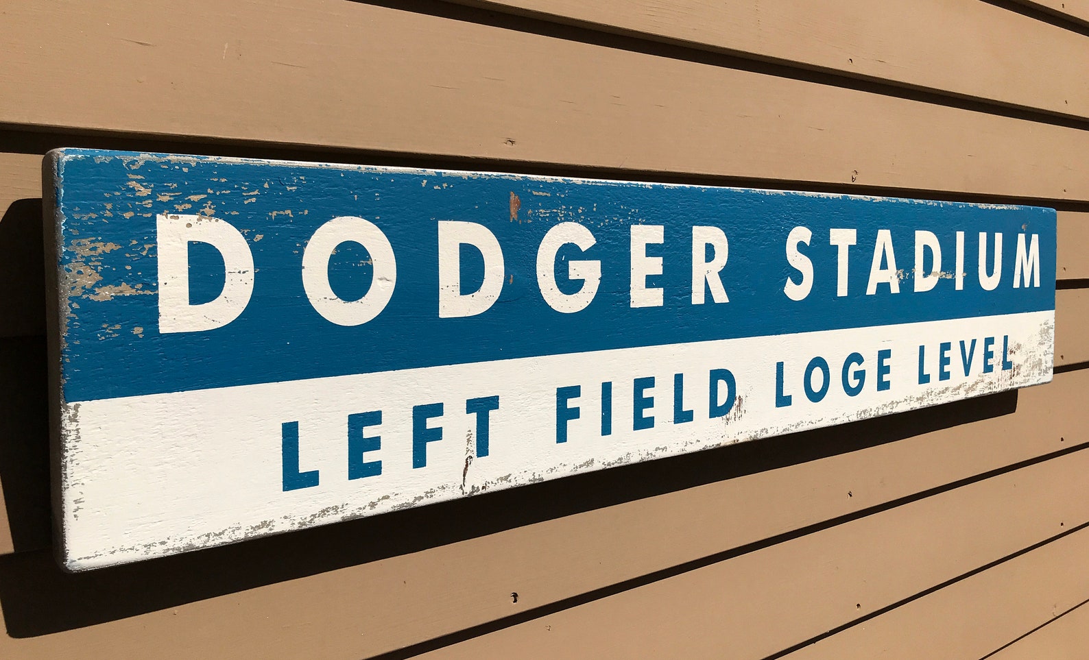 Large Dodger Stadium Wood Sign - Etsy