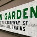 Large Boston Garden Rustic Wood Sign - Etsy