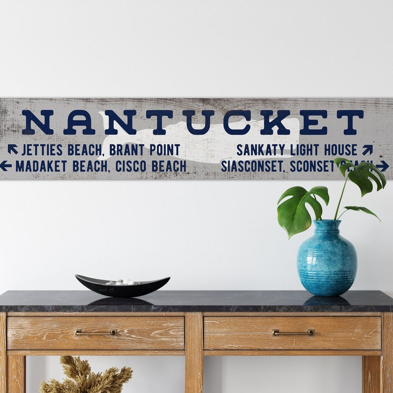 Nantucket Sign - Etsy
