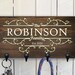 Personalized Family Key Holder Custom Wood Key Hanger for Wall Last ...