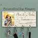 Personalized Key Holder Custom Key Holder for Wall Photo Key - Etsy