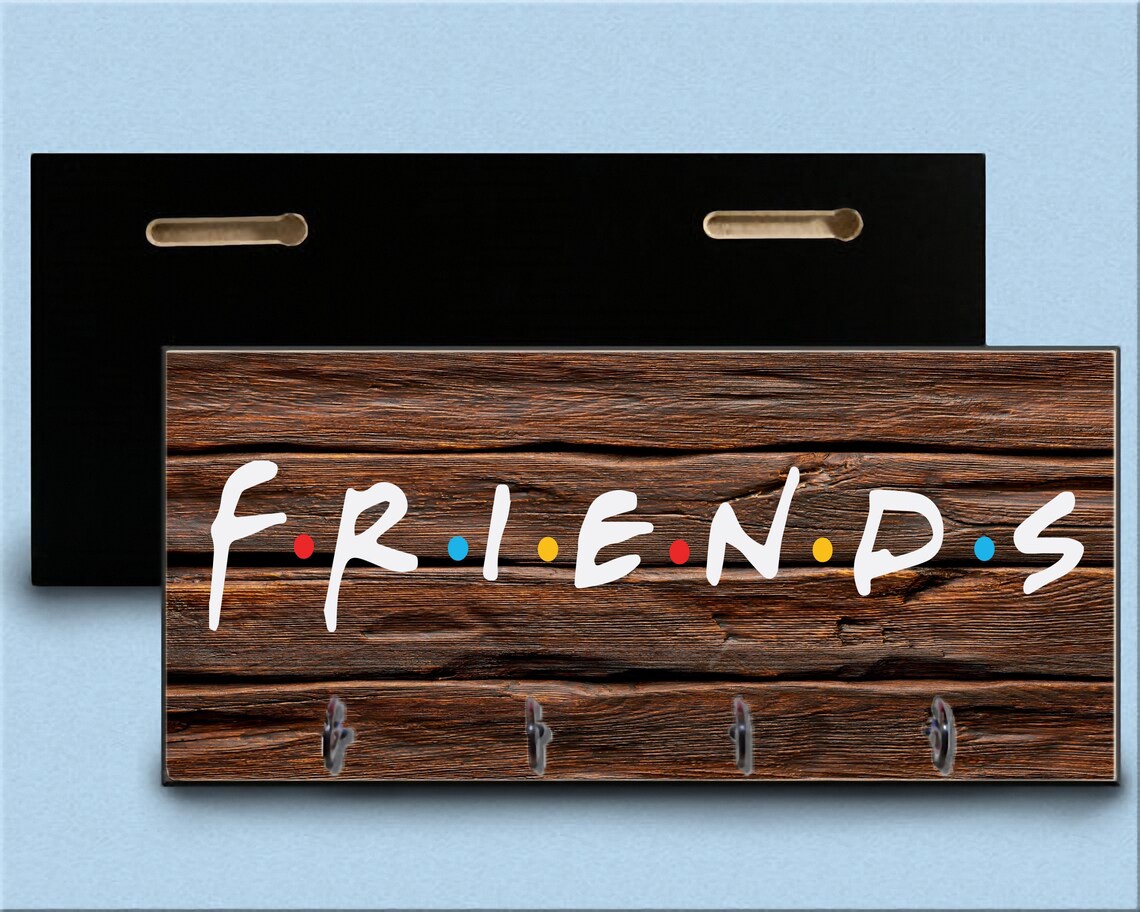 Friends Key Holder for Wall Friends TV Show Gift Custom Key | Etsy