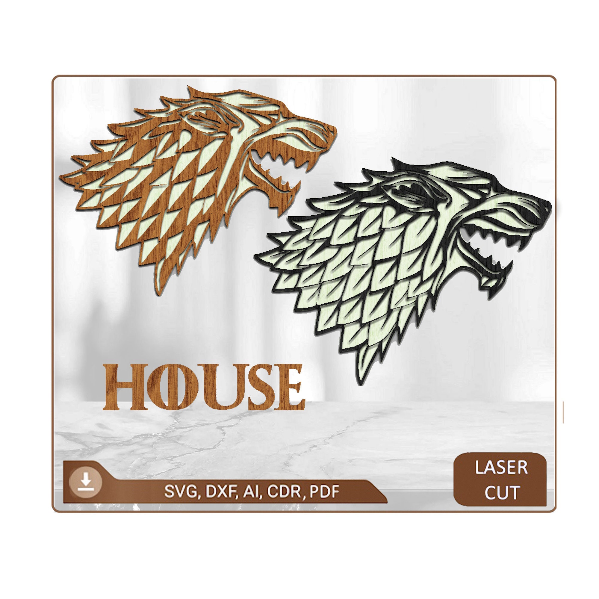 Game Of Thrones Stark Logo