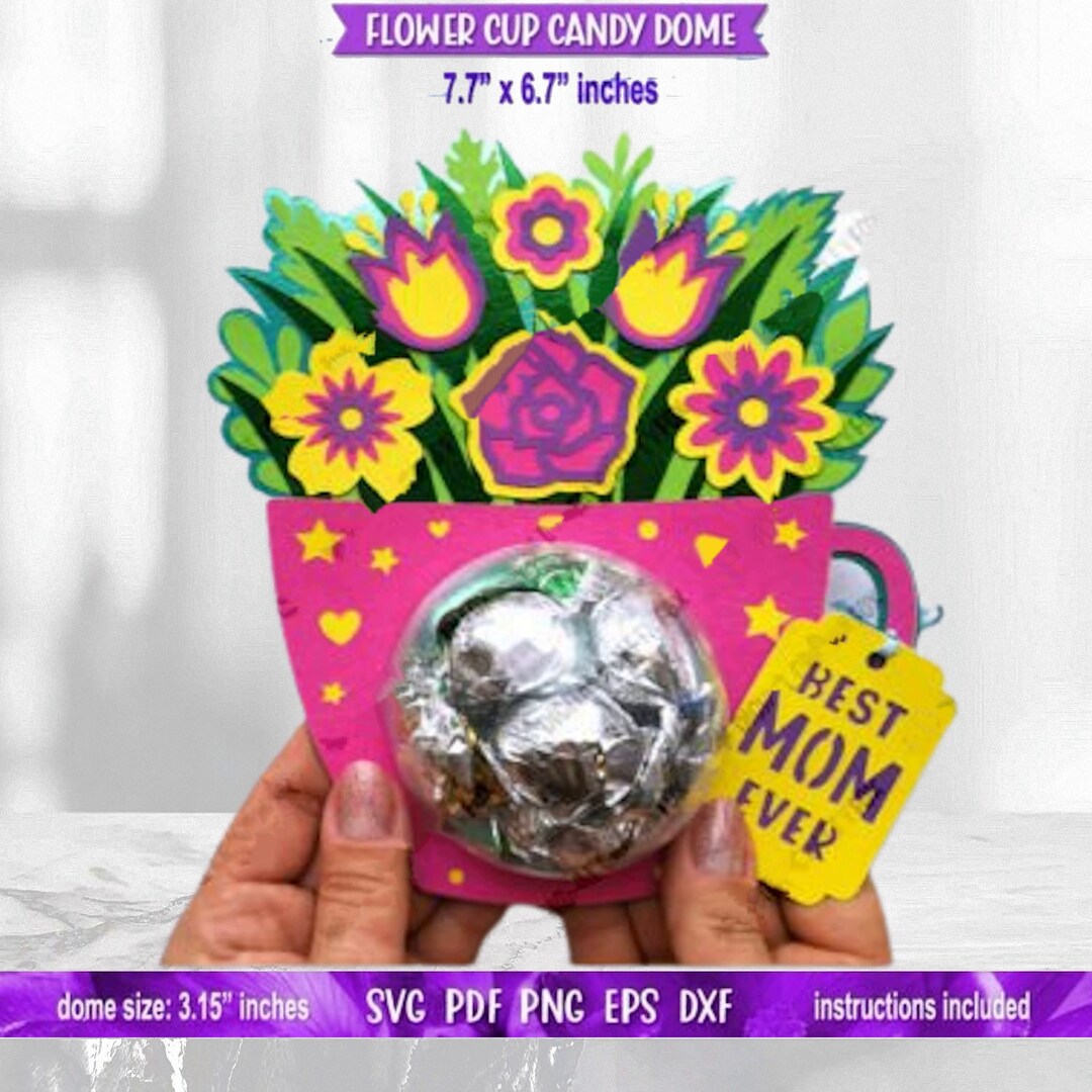 Mothers Day Candy Dome Diy - Etsy