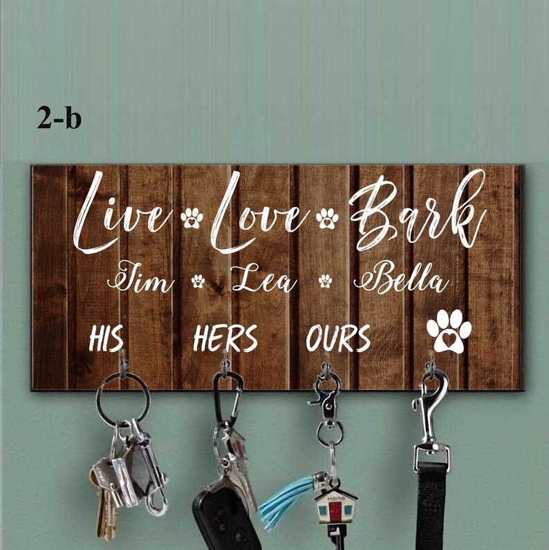 Personalized Key Holder Dog Leash Wall Hanger Top Quality | Etsy