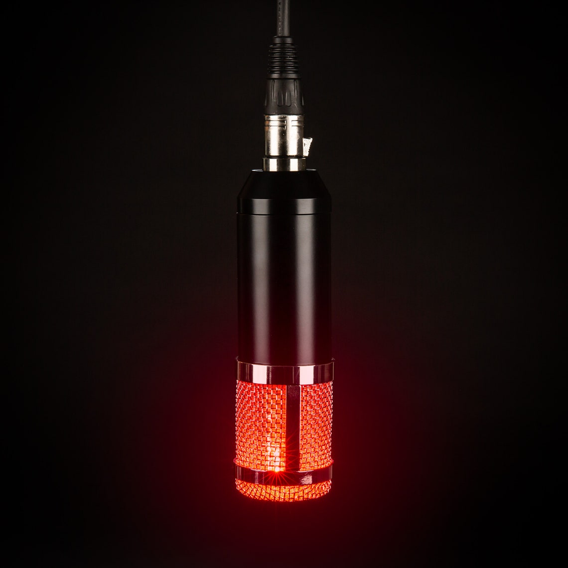 Hanging Studio Microphone Lamp - on Air Edition / Producer Gift / Music ...