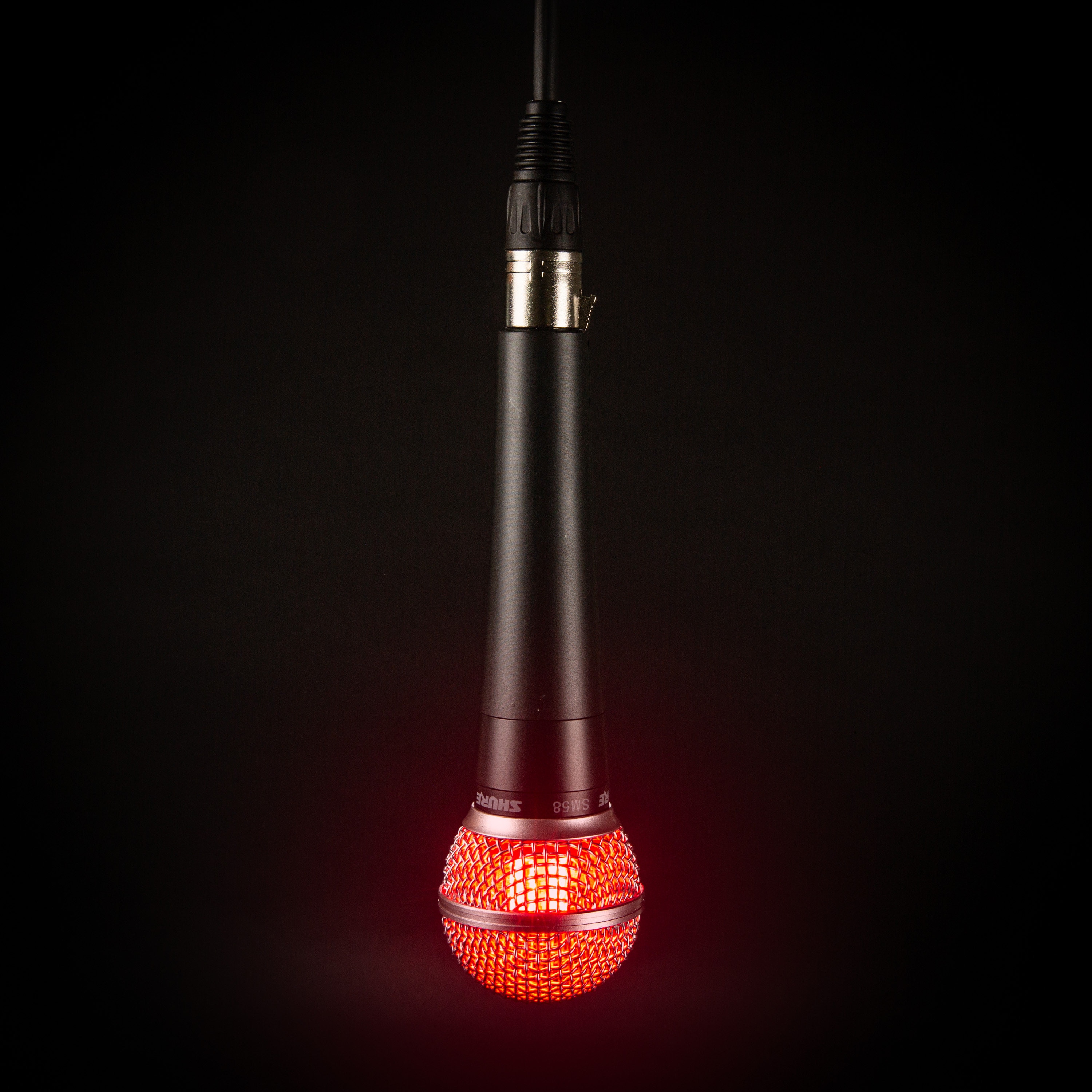 Hanging Shure SM58 Lamp on Air Edition / Music Light / Musician / Cool ...