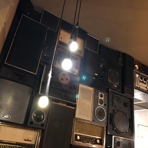 Triple SM58 Pendant / Ceiling Light / Chandelier / Music Room ...