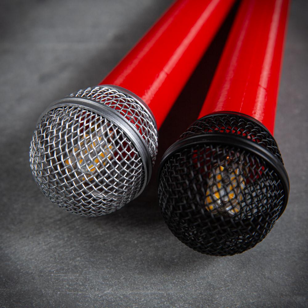 3d-printed Microphone Desk Lamp | Custom Colors and Grill Styles ...