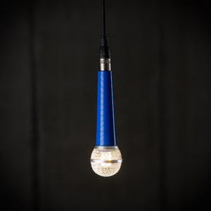 Customizable 3d-printed Microphone Pendant Lamp | Choose Your Color ...