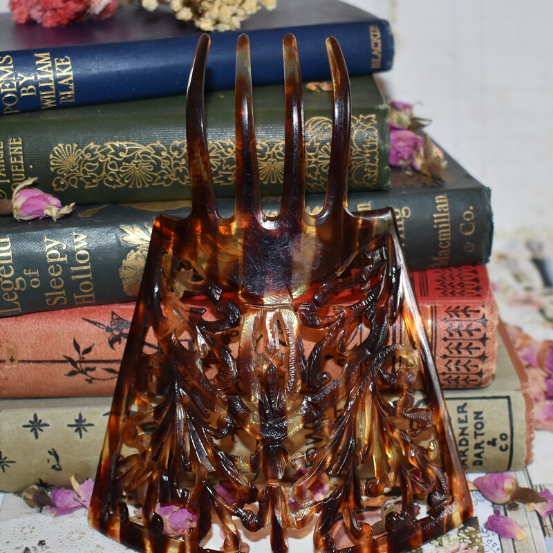 Antique Hair Comb - Etsy