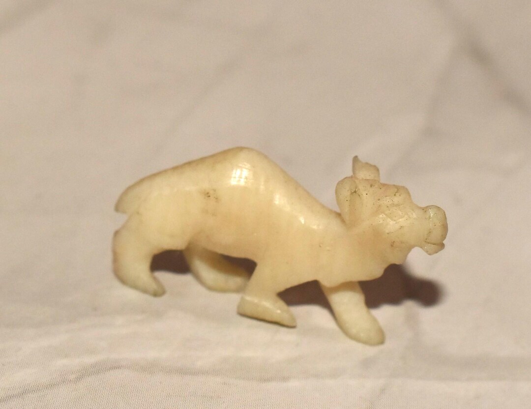 Antique Hand Carved Bone Animal Figurine - Victorian Era - Etsy