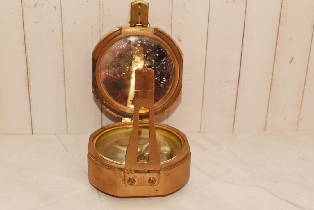 WWII Military Compass - Heavy Stanley Marching Compass - Etsy