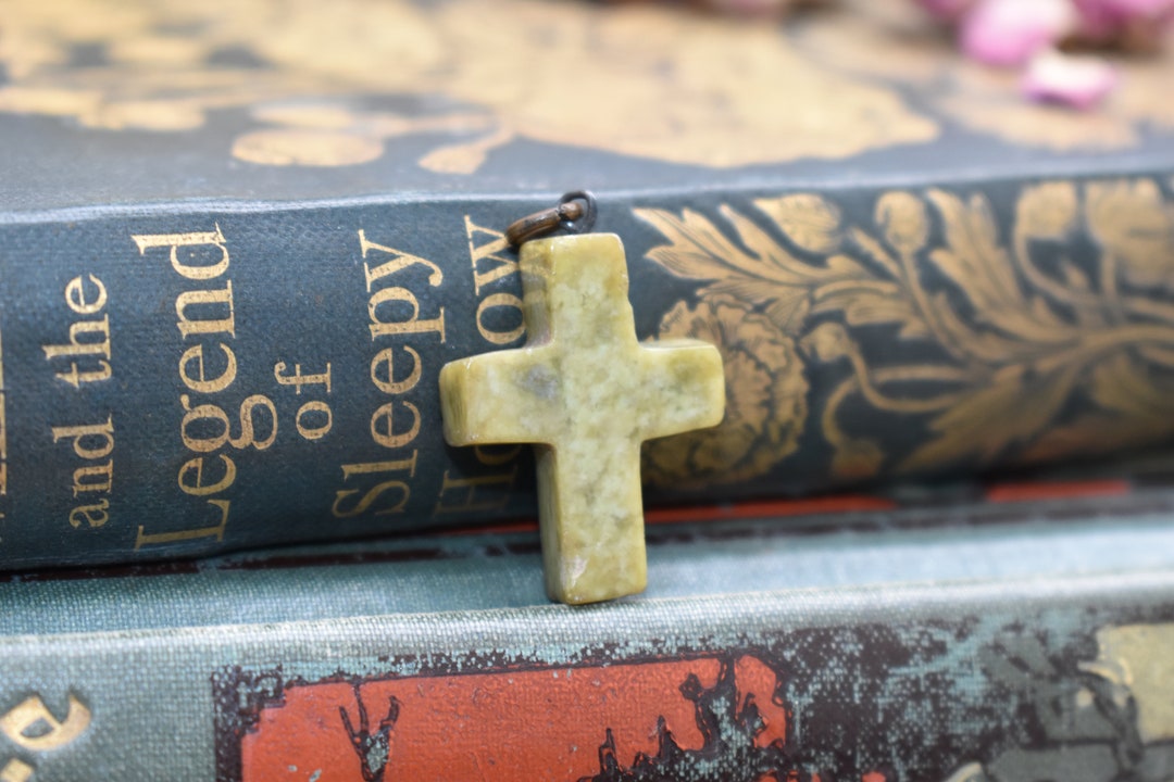 Victorian Agate Crucifix/cross - Gorgeous Rare Antique Stone Cross - Etsy