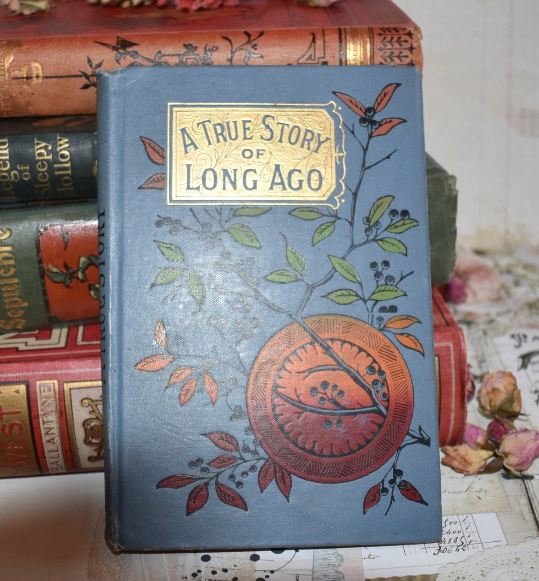 A True Story of Long Ago - Beautiful Victorian 1888 Illustrated ...