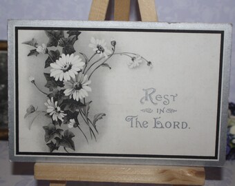 Antique Funeral Card | Etsy