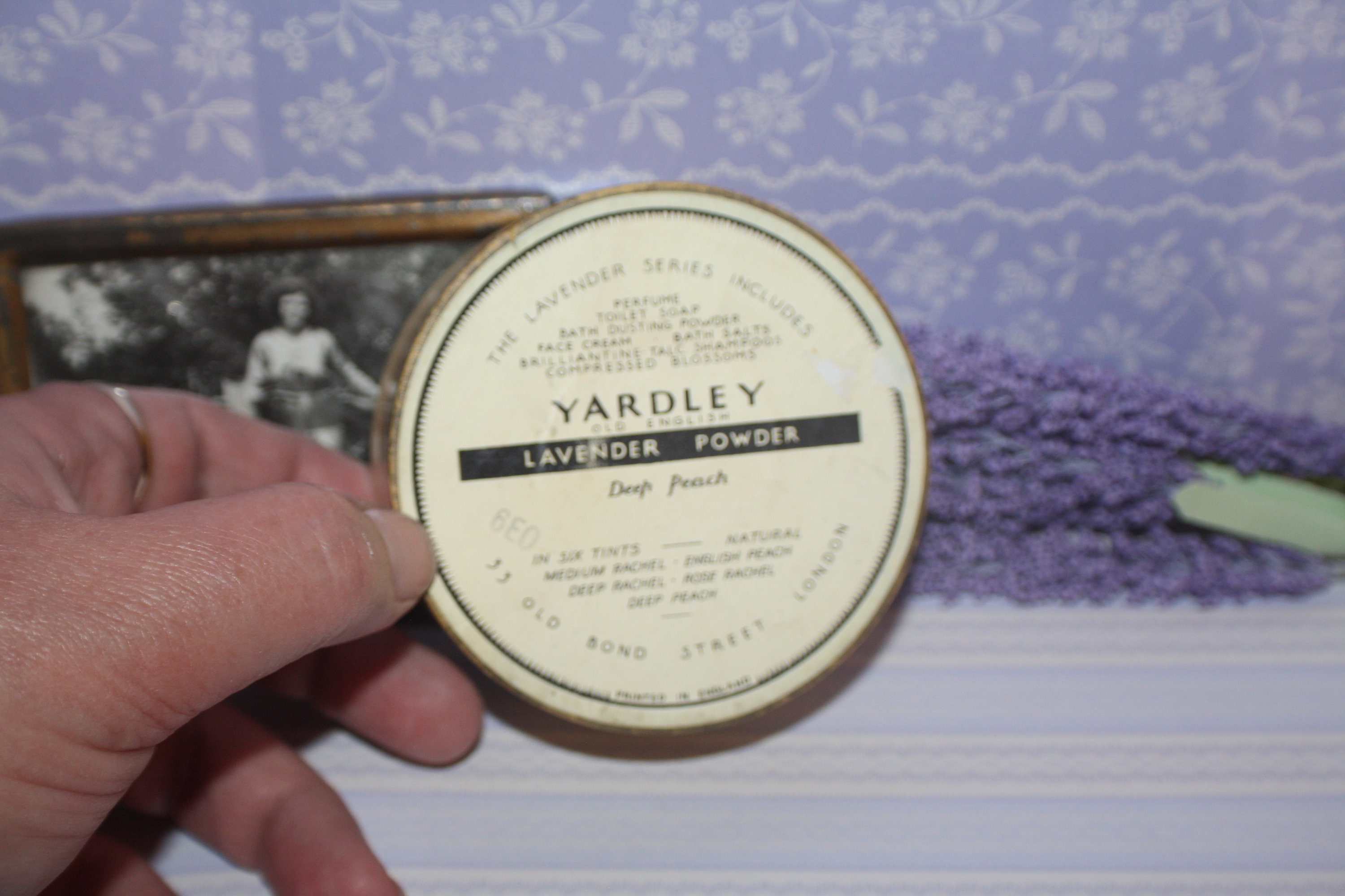 Old English Lavender Face Powder Wonderful Original Unused | Etsy